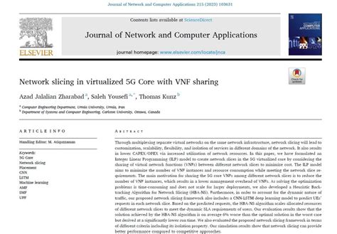 5g Core Network Slicing