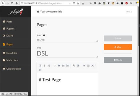 view button links to 0 0 0 0 · issue 460 · jekyll jekyll admin · github