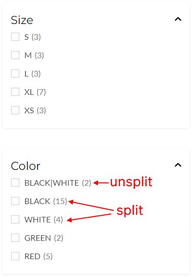Product Filtering