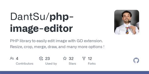 github dantsu php image editor php library to easily edit image with