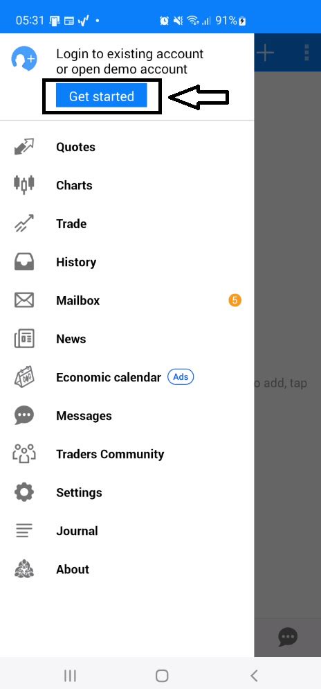 How To Login To Metatrader 45 Android Get Know Trading