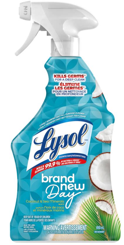 Lysol® All Purpose Cleaner Brand New Day™ Coconut And Sea Minerals