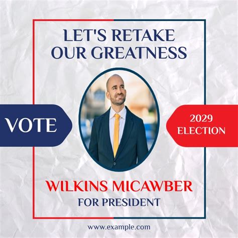 Election Candidate Poster Template Postermywall