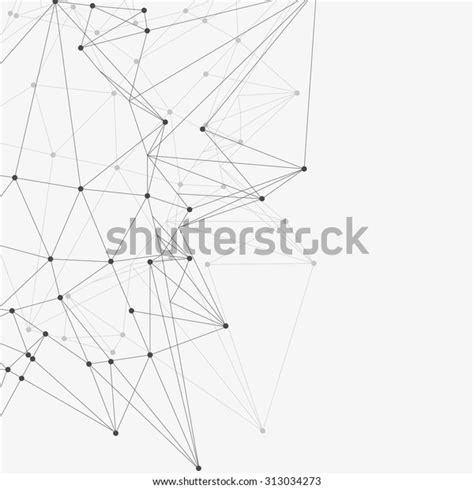 Abstract Triangles Space Low Poly White Stock Vector Royalty Free 313034273 Shutterstock
