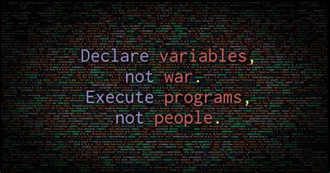Declare Variables Not War Myconfinedspace