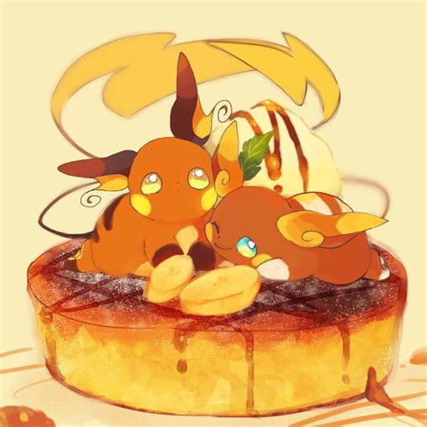 Sukinadake Alolan Raichu Raichu Nintendo Pokemon Highres Alolan