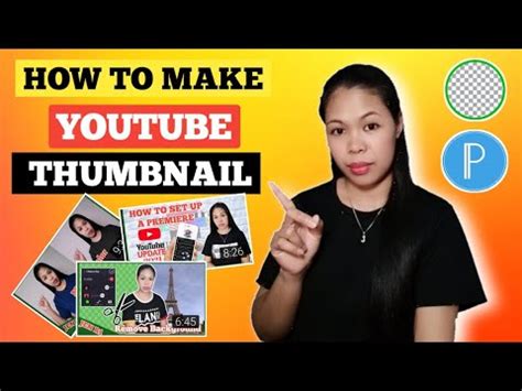 PAANO GUMAWA NG THUMBNAIL SA YOUTUBE || STEP BY STEP TUTORIAL GAMIT ANG CELLPHONE - YouTube