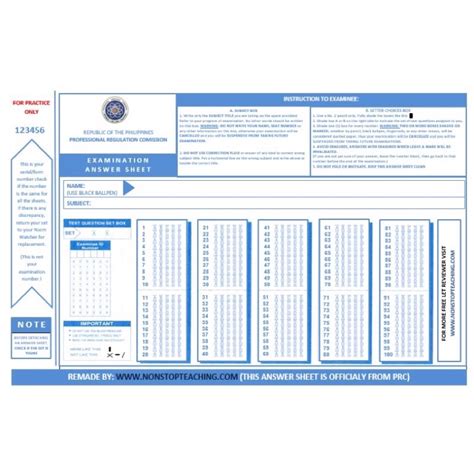Scantron Sheets ️sale ️ Lazada Ph