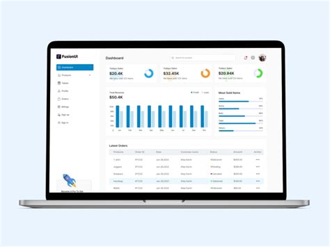 A Dashboard For Your Application Upwork