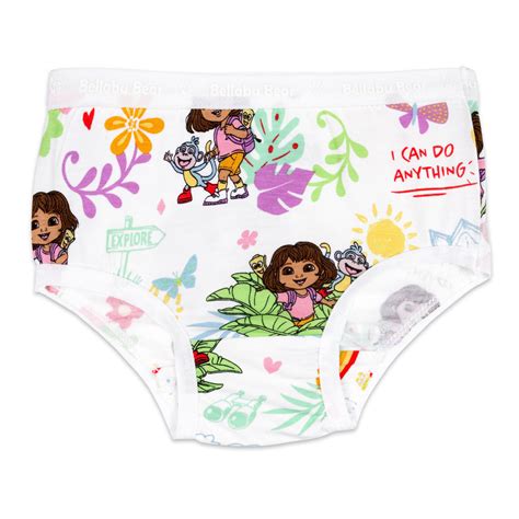 Dora The Explorer Bamboo Girls Underwear 7 Pack Comfy And Fun