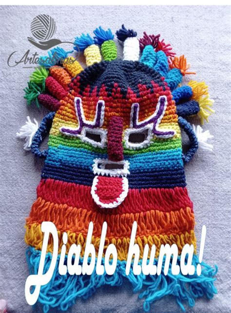 Mascara De Diablo Huma Artesalinas Hecho A Mano En Ecuador