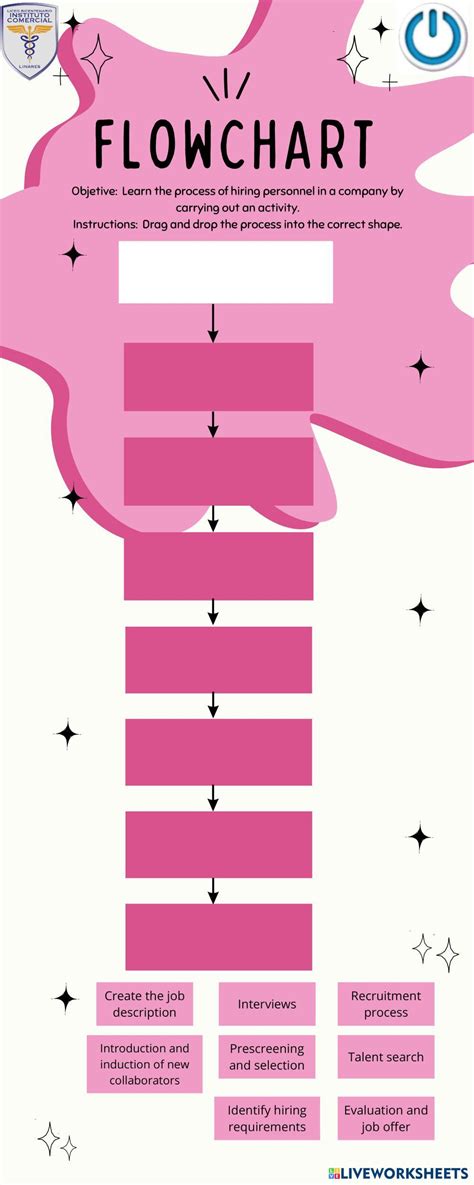 Flowchart Free Interactive Worksheets 7662941