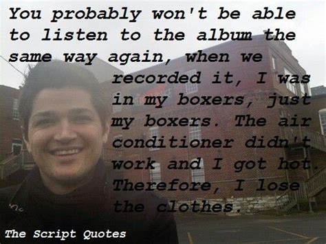 the script lyric quotes quotesgram