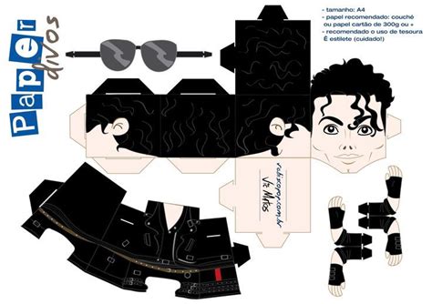 Bieberhechos Papercraft Cubecraft Paper Toy Tema De Cumpleaños