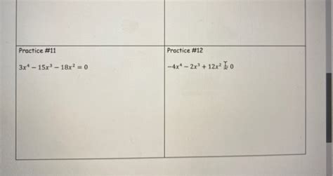 Solved Solving Cubic Polynomial Equations By Factoring