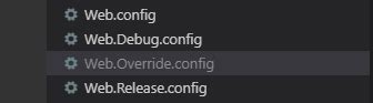 GitHub Giansalex DotnetConfigOverride Allow Override Web Config