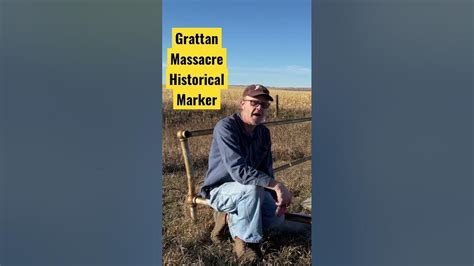 Grattan Massacre Roadside Marker Massacre Usarmy Oregontrail