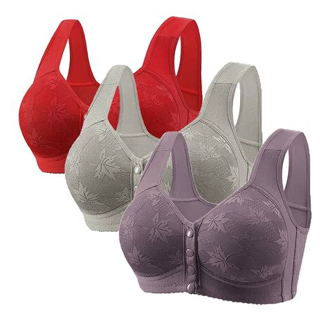 Bras For Women Sexy Non Magnetic And Non Steel Ring Gathered Bra With