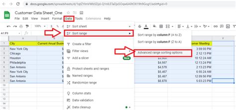 How To Sort In Google Sheets