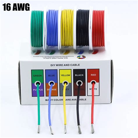 16 Awg Stranded Electrical Wire 16 Gauge Tinned Copper Wires Flexible