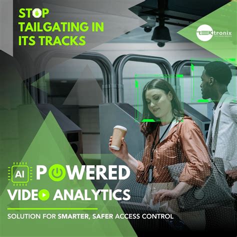 Tektronix Technologies On Linkedin Tailgatedetection Accesscontrol Aianalytics Videoanalytics…
