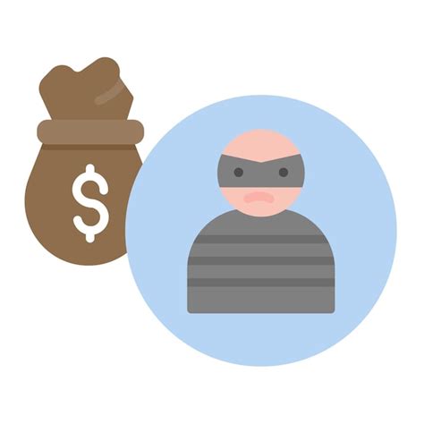Premium Vector Robbery Vector Illustration