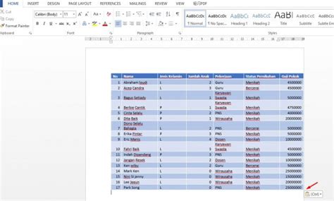 Mudah Cara Copy Tabel Excel Ke Word ITPOIN