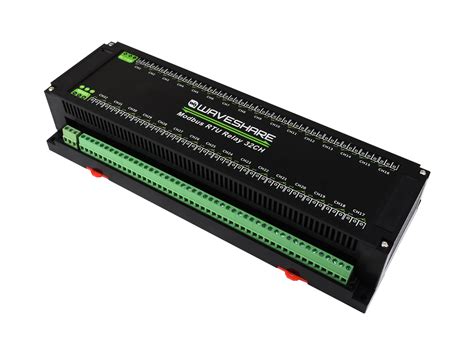 Waveshare Modbus RTU 32 Ch Relay Module RS485 Interface With Multiple Isolation Protection