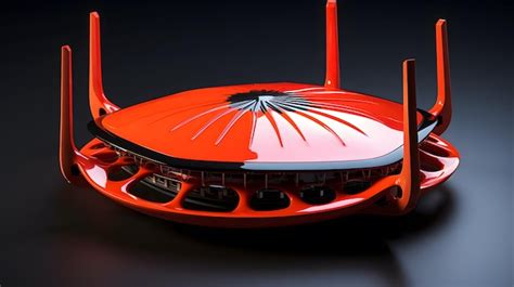 Premium Photo Modern Wifi Router Neural Network Ai Generated