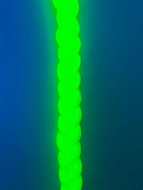 Uv Reactive Green Braiding Hair