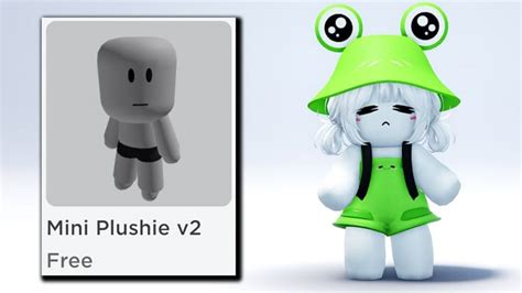 How To Become A Mini Plushie For Free In Roblox 😍 Roblox Cute