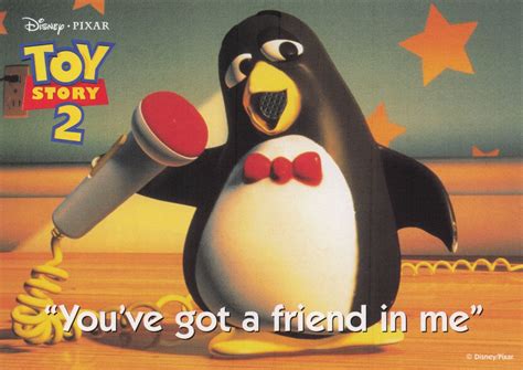 Wheezy Penguin Walt Disneys Toy Story 2 Film Advertising Postcard