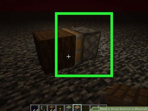 How To Break Bedrock In Minecraft WikiHow