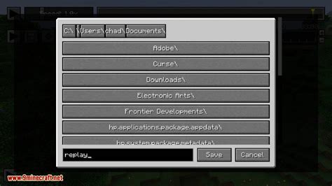 replay mod 1 19 2 1 18 2 record relive share your experience