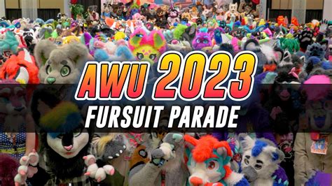 Awu 2023 Fursuit Parade Anthro Weekend Utah Youtube