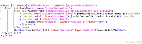 getting the value from a radio list using formgroup ionic v3 ionic