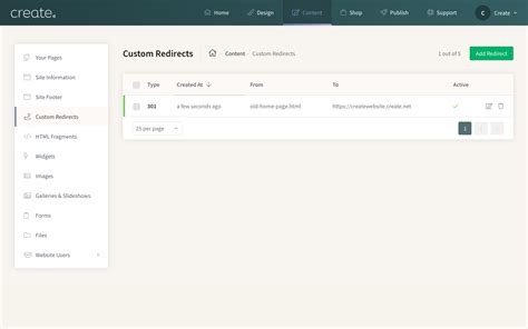 How To Set Up Custom Redirects Create Net