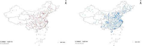A Map Of The DSP Across Different Years DSP Disease Surveillance Points Download Scientific