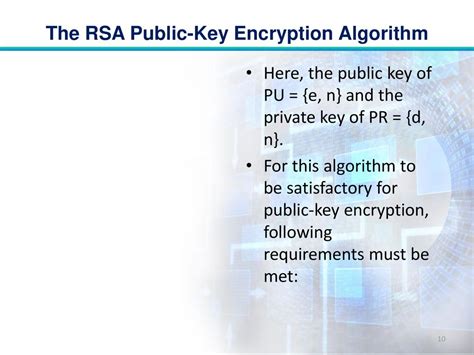 The RSA Public-Key Encryption Algorithm - ppt download