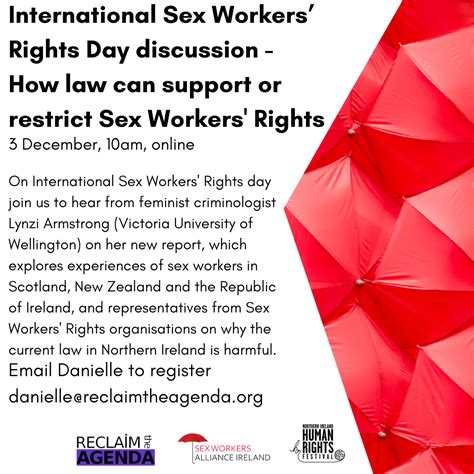 International Sex Workers Rights Day Discussion How Law Can Support Or Restrict Sex Workers