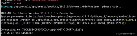 连接oracle报no Listener错误 Csdn博客