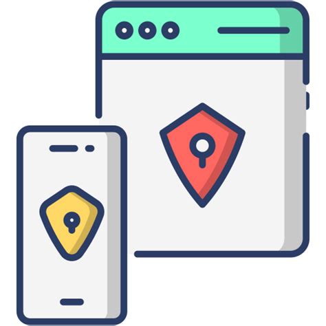 Responsive Design Generic Outline Color Icon