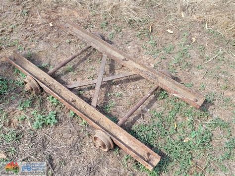 2099 Steel Rail Trolley Frame Ex Railways Girgarre Vic Ama Group Australia