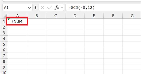 How To Use The Greatest Common Divisor In Excel Myexcelonline