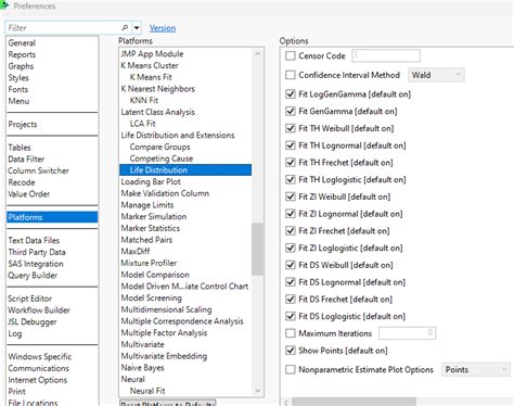 solved difference between weibull and th weibull and when to use jmp