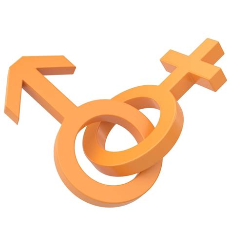 Premium Photo Gender Icon 3d Icon 3d Illustration