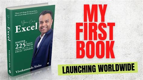 vivekananda sinha on linkedin my first book you can excel third