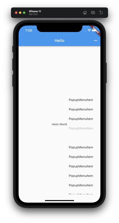 Popup Menu Items Remain On Screen After Dismissing Issue Flutter Flutter GitHub