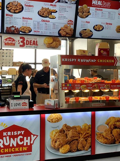 Menu At Krispy Krunchy Chicken Restaurant River Rouge