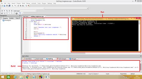 Contoh Program Bahasa C Menghitung Luas Dan Keliling Lingkaran Autodika